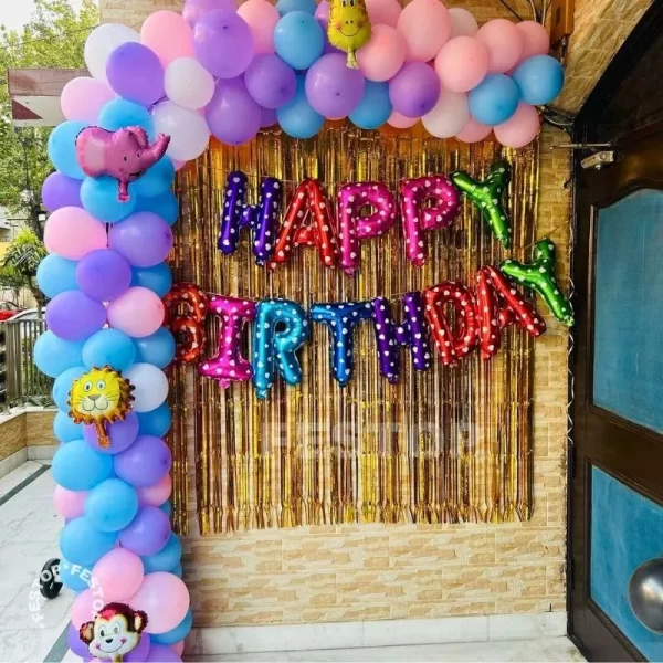 Wall Jungle Theme Party | FESTOP